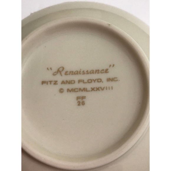 Fitz and Floyd | Dining | Vintage Fitz Floyd Renaissance Sugar Bowl ...